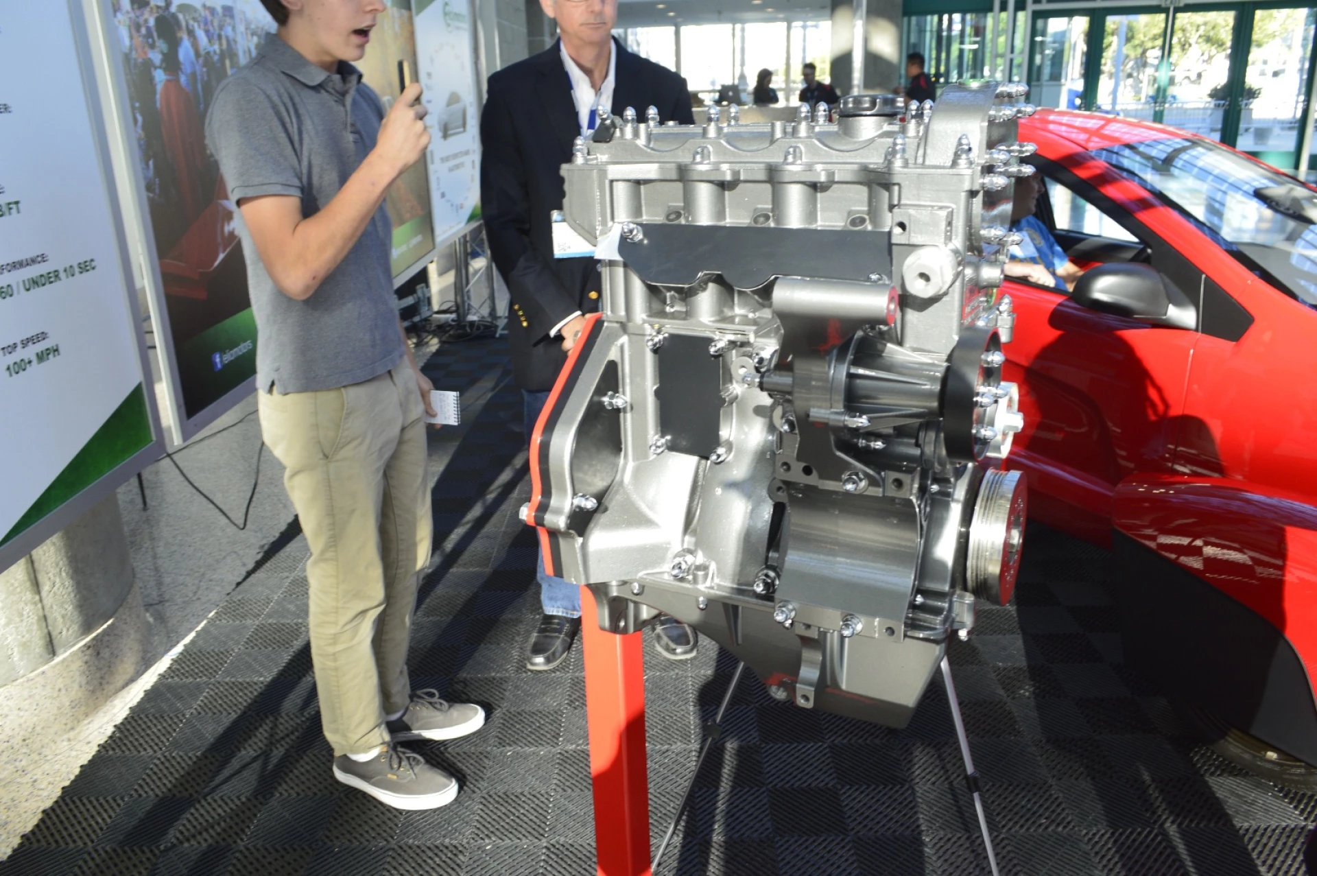 Elio Motors reveals custom-engined P5 prototype at the LA Auto Show