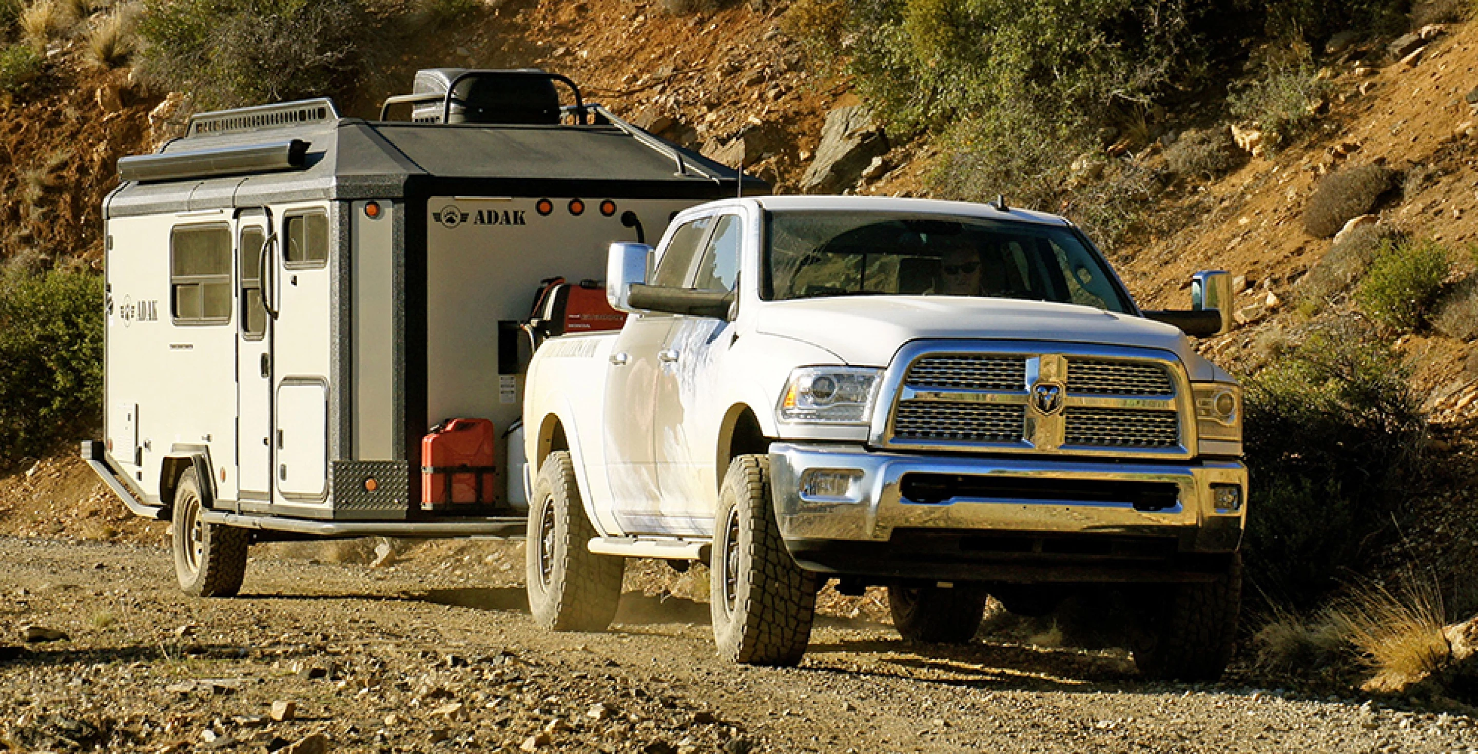 ADAK camping trailer keeps you cozy off the grid