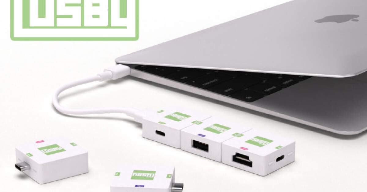 Cusby transforms lone Macbook USB-C port into an a-la-carte device hub