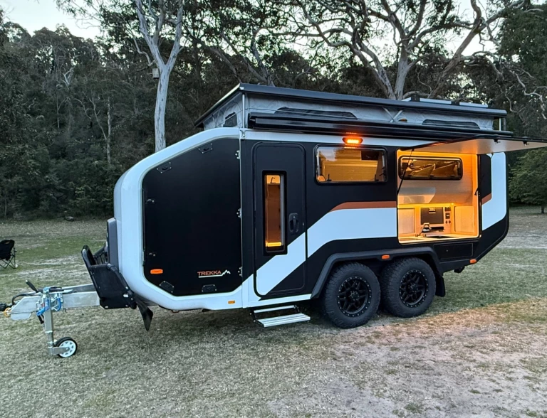 Stockman unveils Trekka trailer with dual kitchens