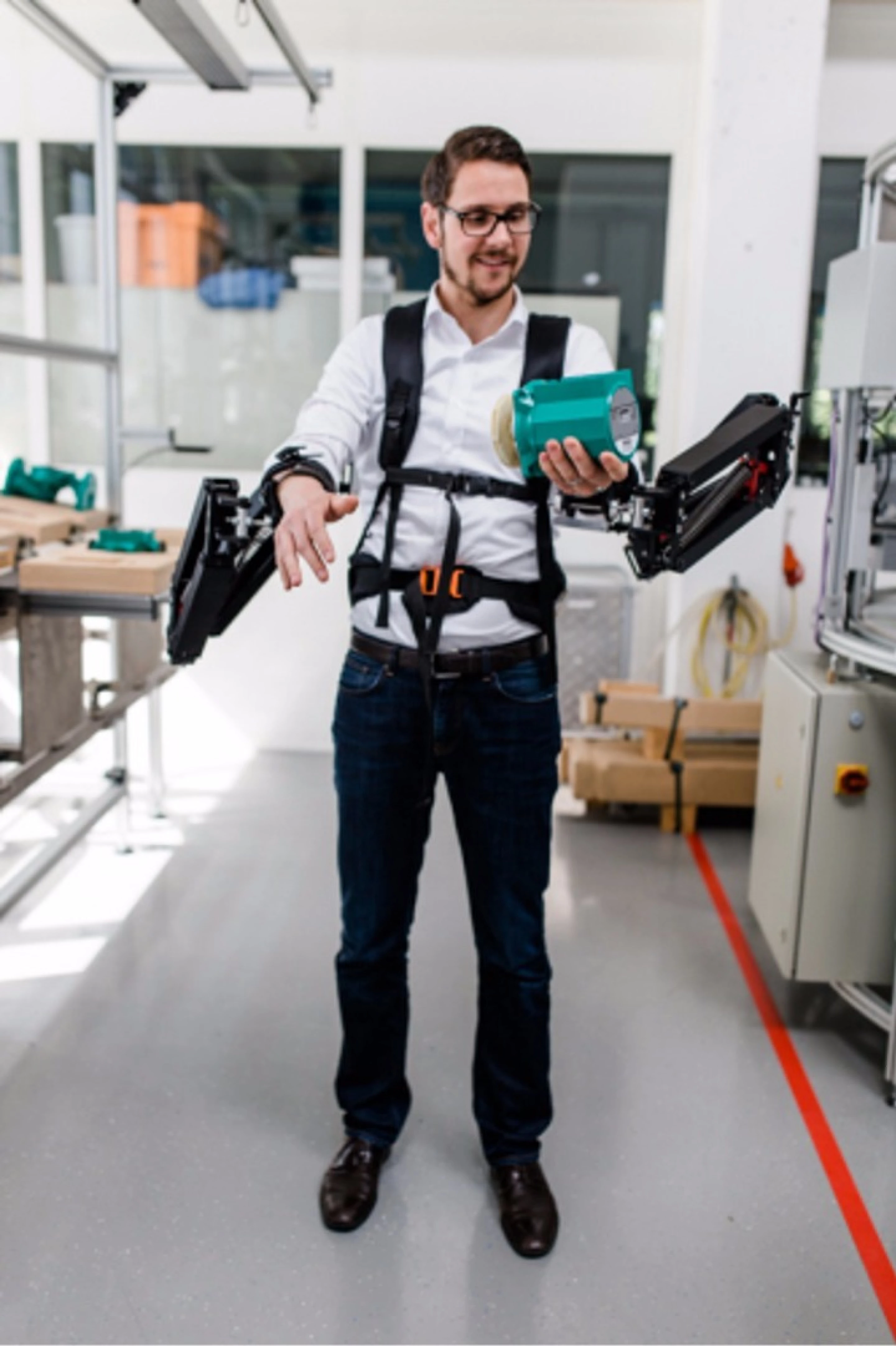 Robo-Mate exoskeleton aims to lighten the load for industry