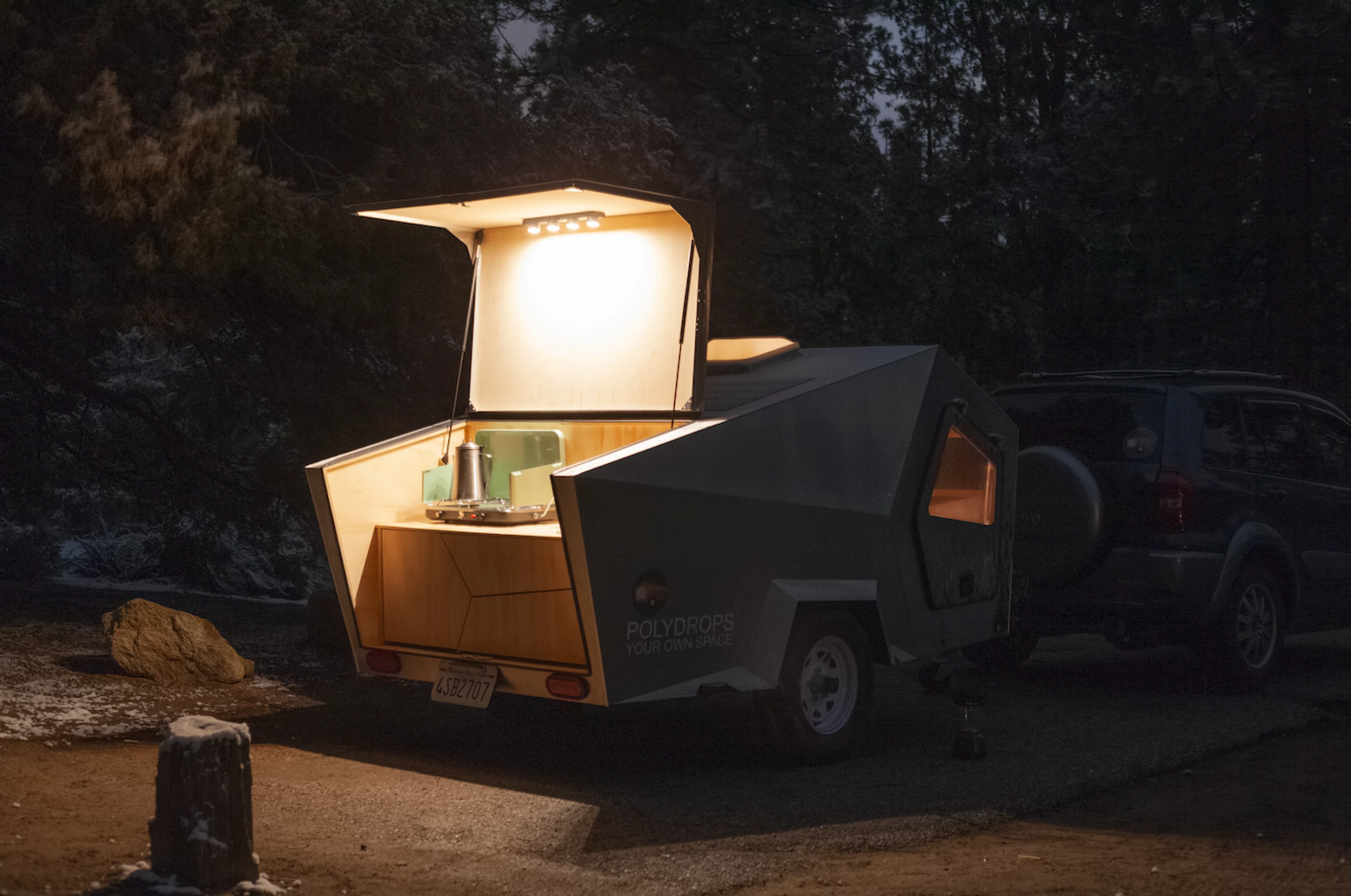 Polydrops finds a new angle in the teardrop camping trailer market