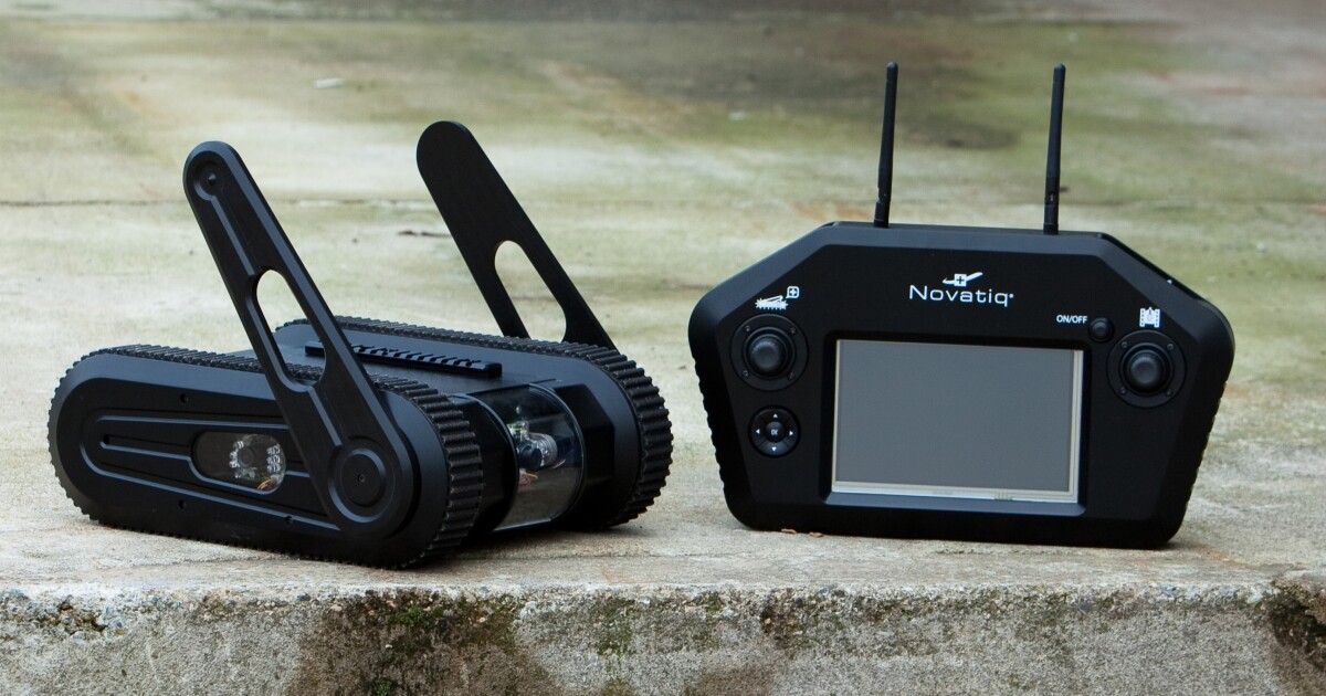 Novatiq enters robotics market with SCORP throwable robot