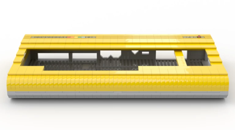 A Commodore 64 made of Lego is surely the answer to all our prayers