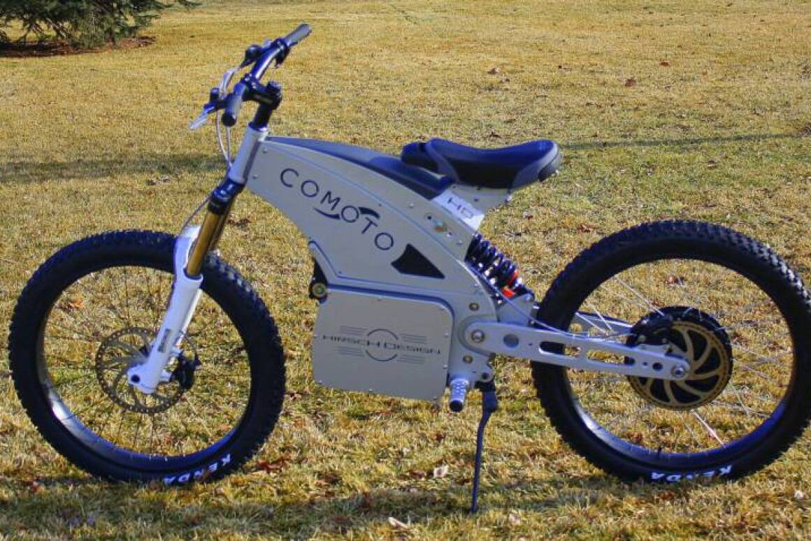 2010 Comoto blurs the boundaries between electric motorcycle and MTB