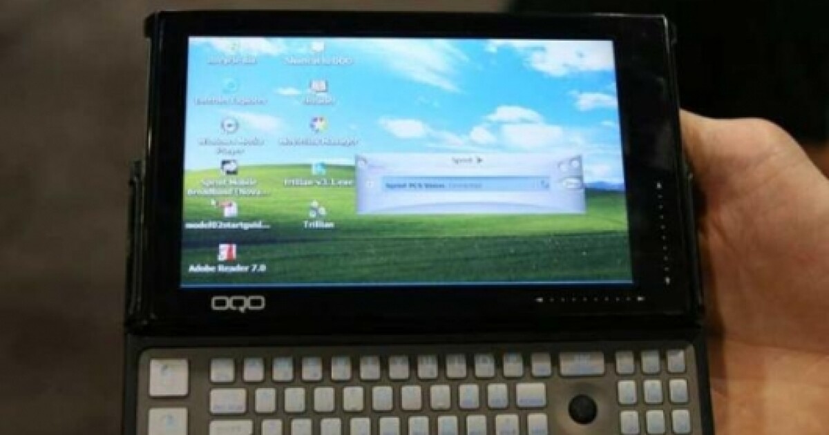 OQO 02 ULTRA MOBILE PC - the World’s smallest Windows Vista Capable ...