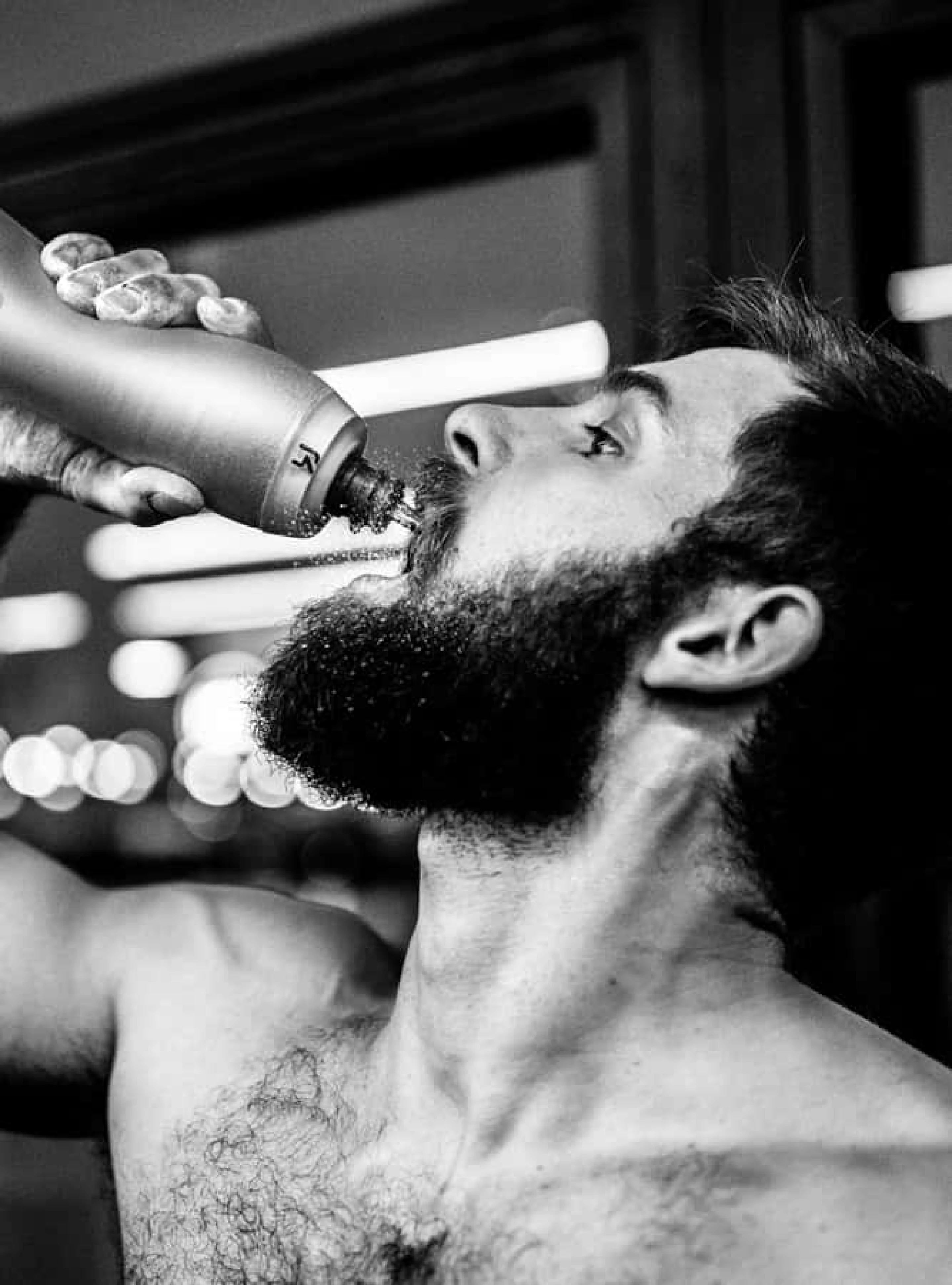 Keego water bottle uses squeezable titanium in place of plastic