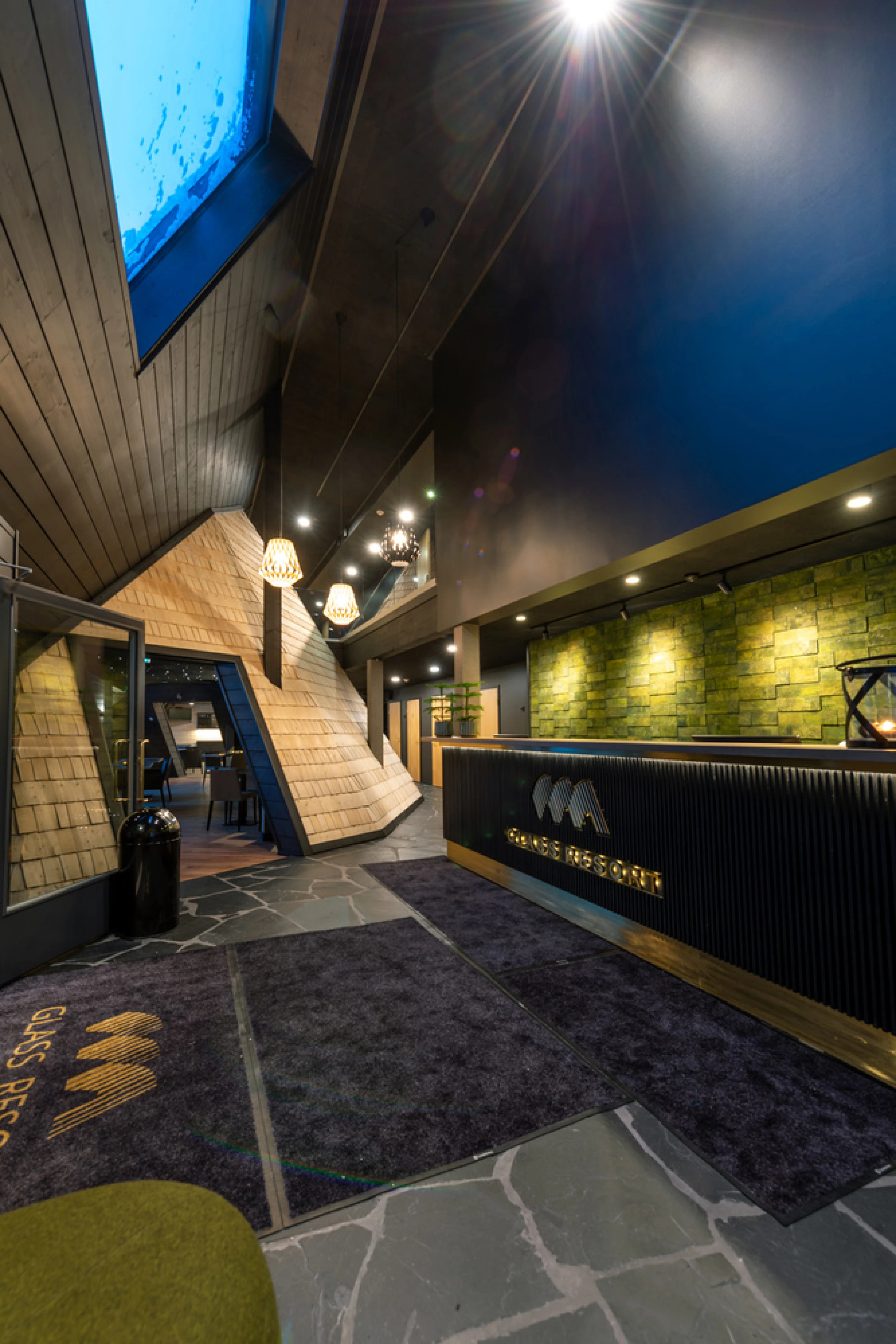 Glass Resort offers the best seat in the house for Northern Lights viewing
