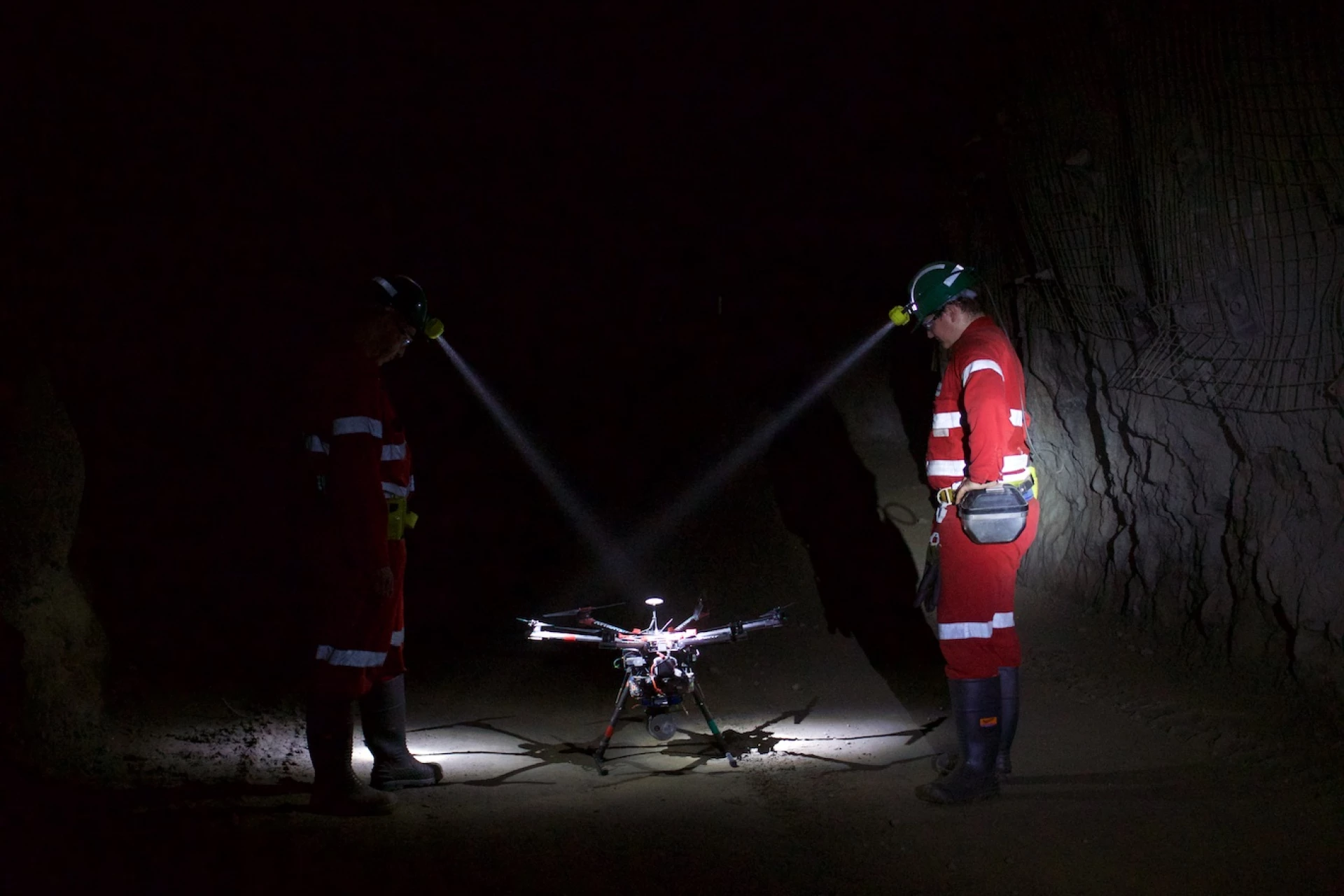 Hovermap drones dive underground to autonomously map mines and tunnels