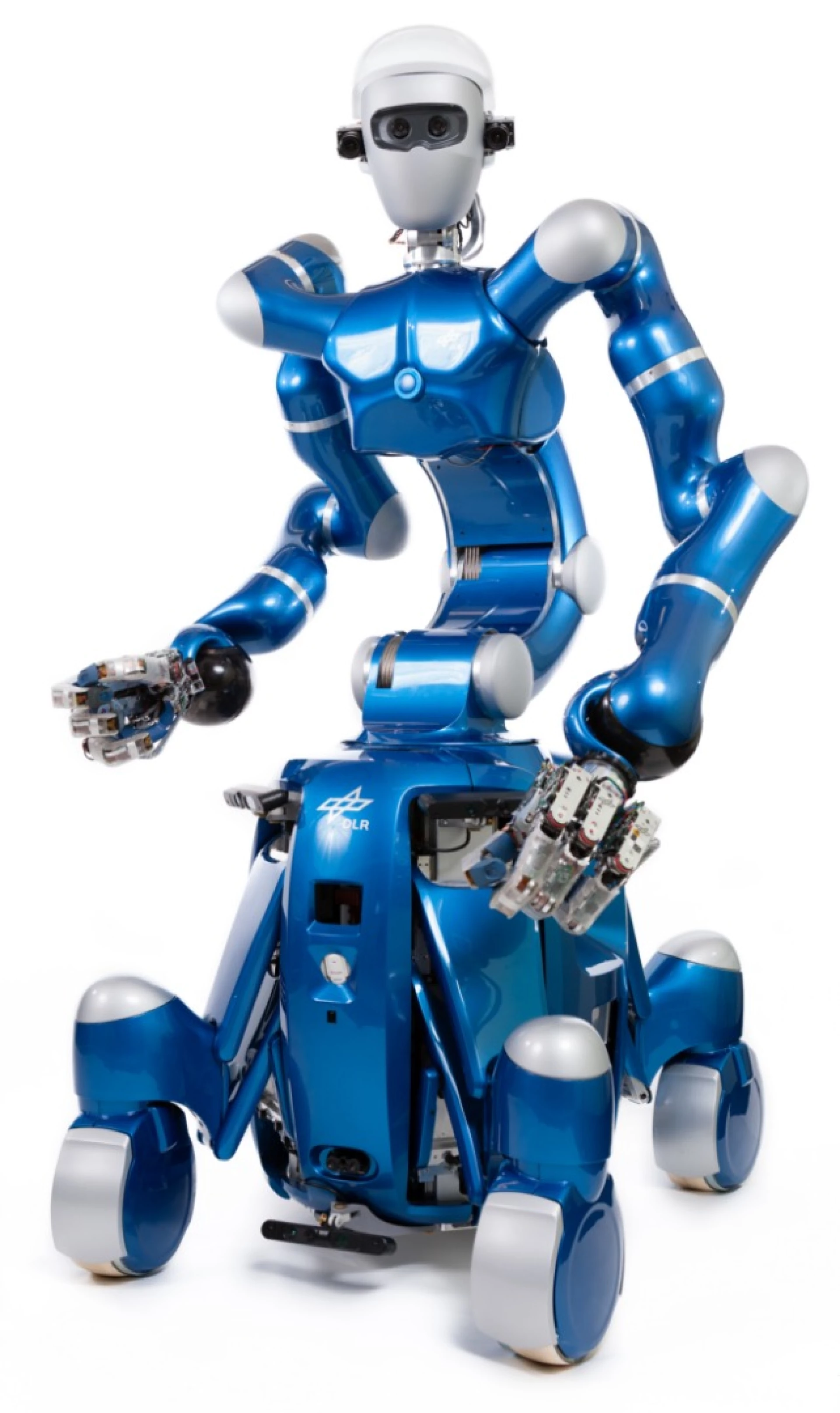 ESA astronaut controls humanoid robot from space station