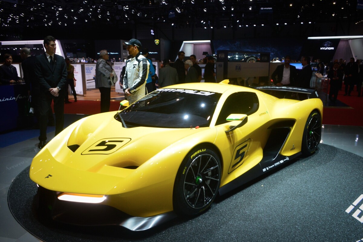 Pininfarina showcases racey Fittipaldi EF7 Vision Gran Turismo at Geneva