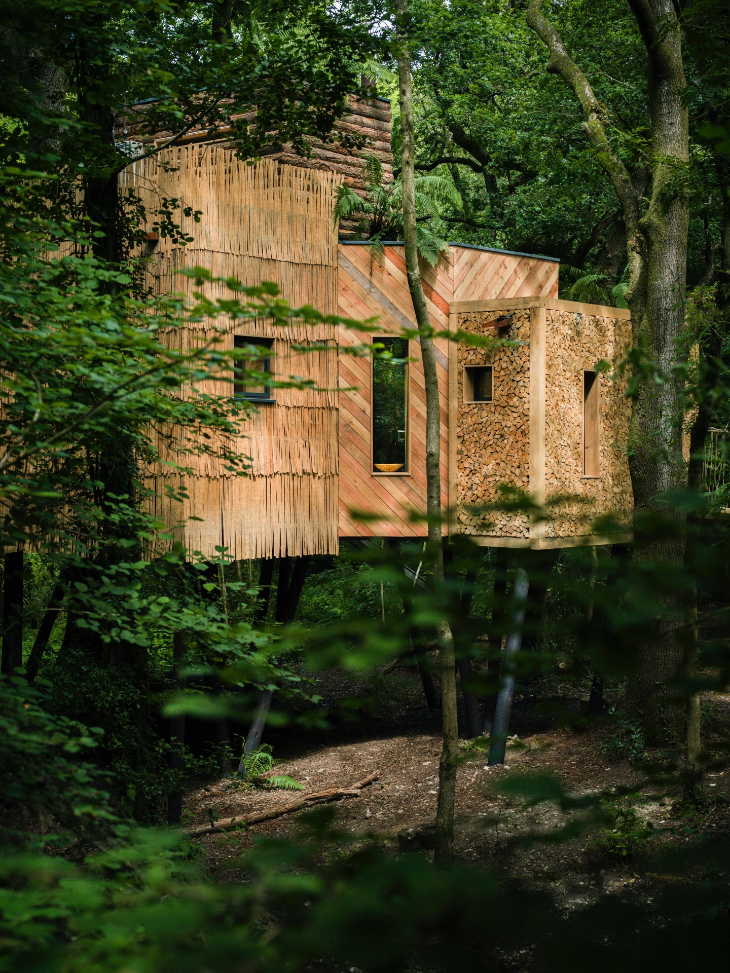 Luxury treehouse built for fun in the forest