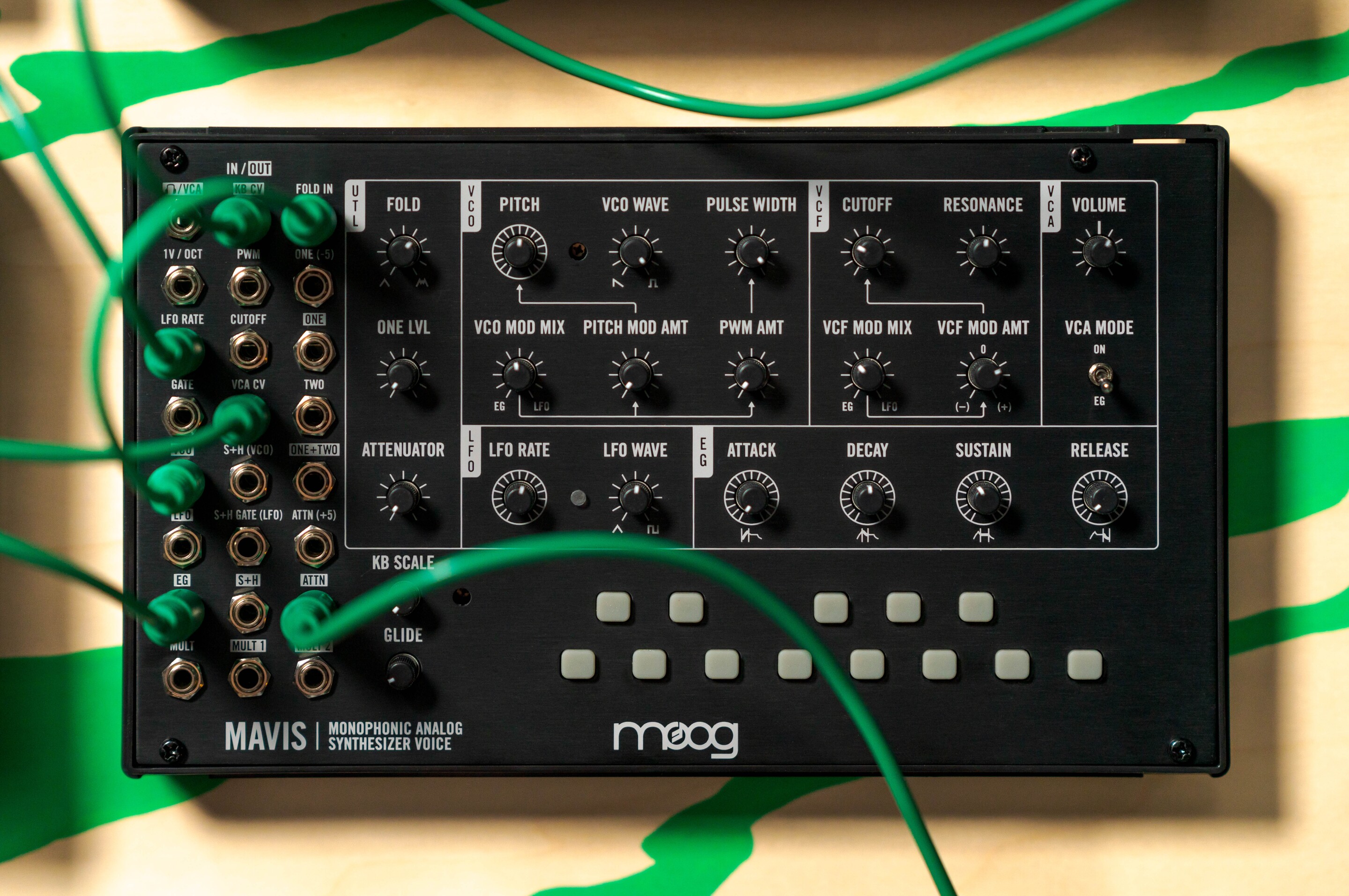 Moog introduces Mavis analog synth for musicians on a budget