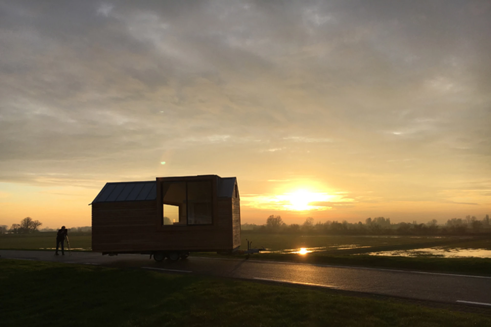 Porta Palace takes the tiny home on the road in the Netherlands