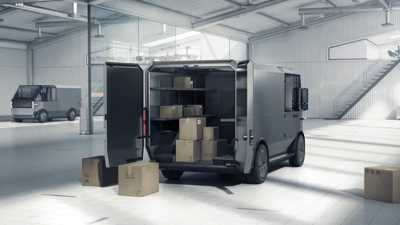 Canoo unveils its second all-electric vehicle, a multi-purpose delivery van
