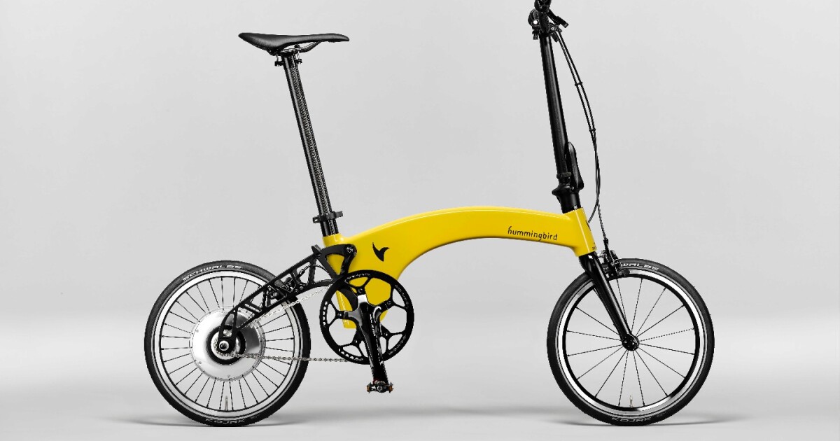 Prodrive electrifies its ultralight Hummingbird folding bike
