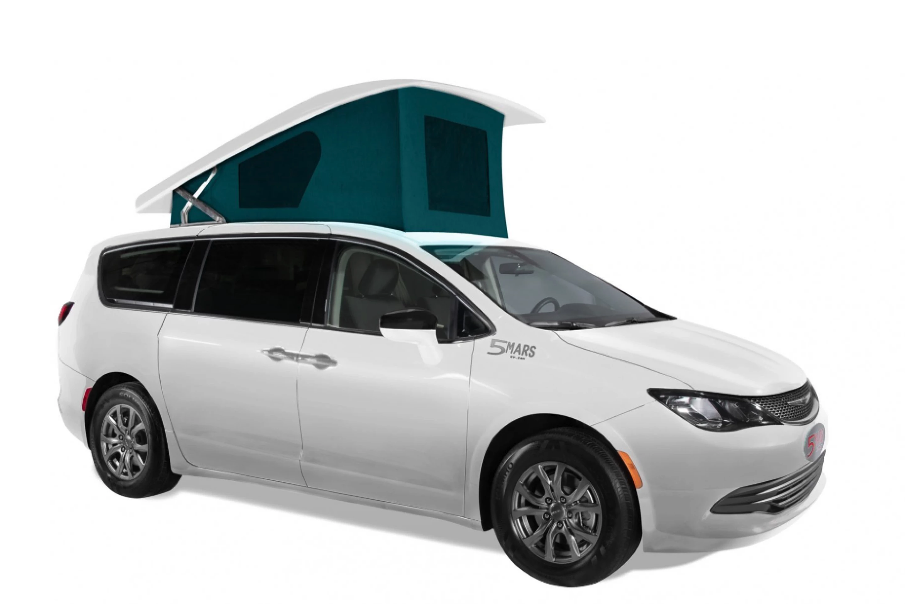 5 Mars makes a colorful, efficient mini-campervan out of the Chrysler ...