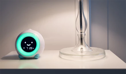 Mella alarm clock trains kids to stay in bed