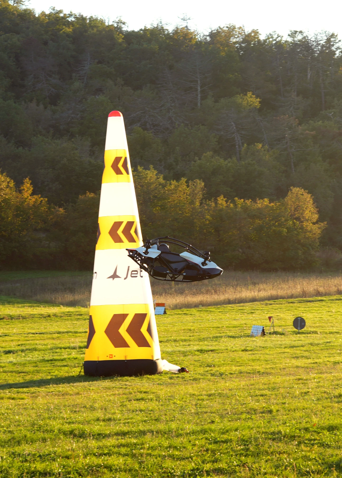 Watch: Jetson founder tests the air for future eVTOL racing