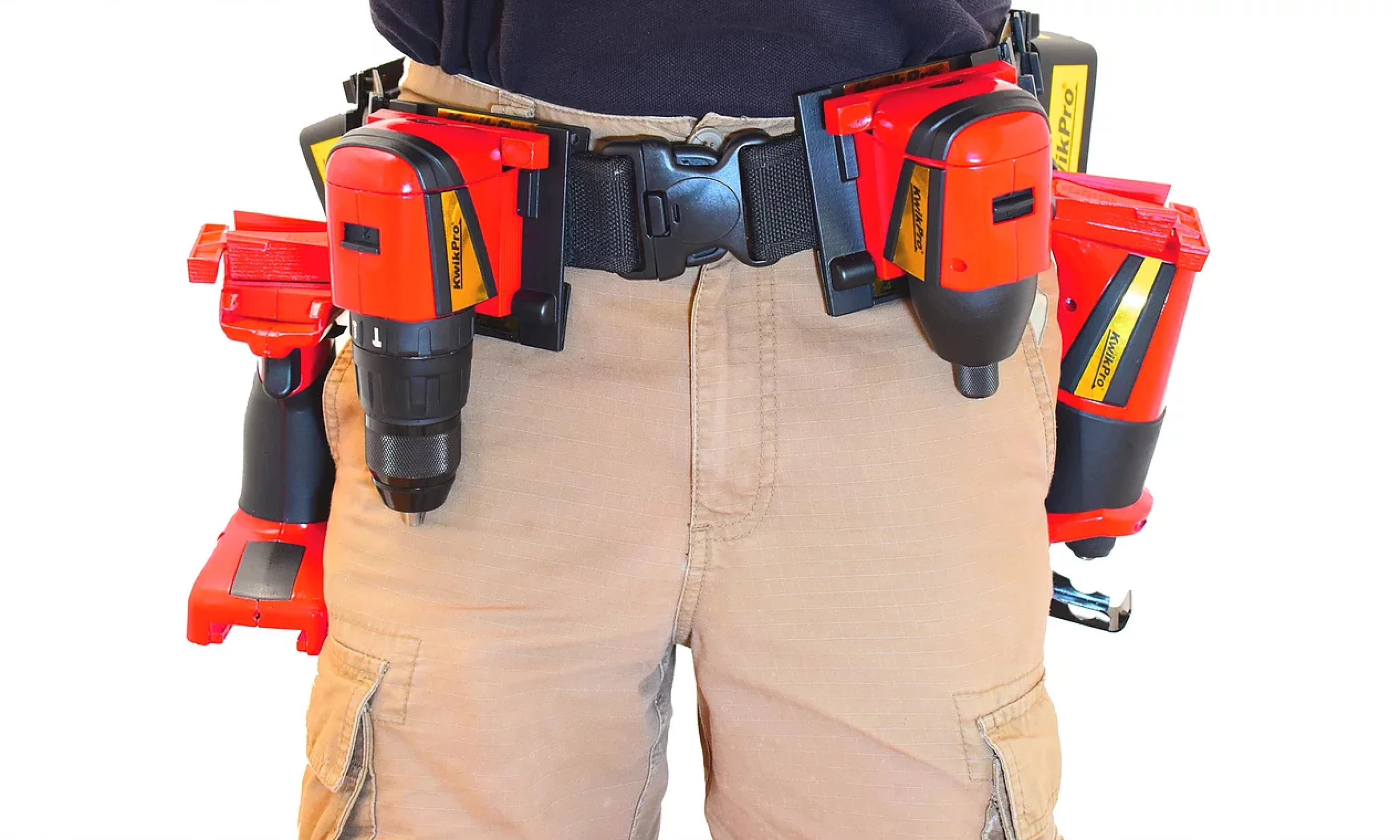 KwikPro turns the traditional cordless-tool format on its head