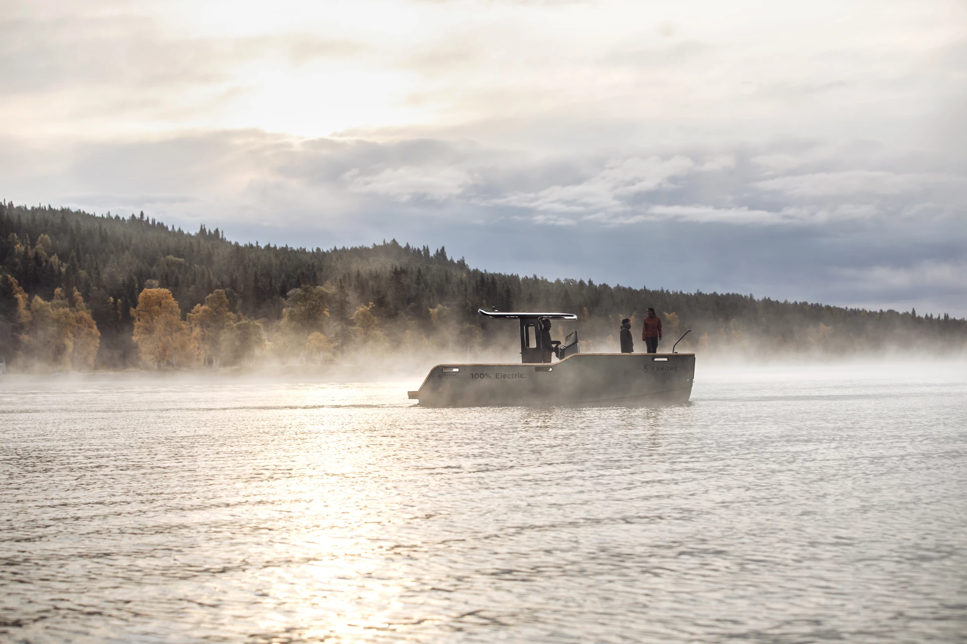 Modular, connected e-boat slips into US waters like an electric eel