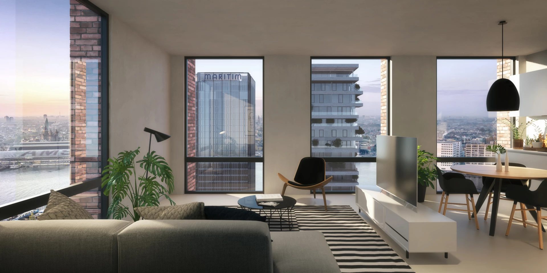 Mecanoo's brick tower will make use of rain and sunlight
