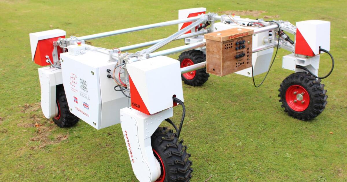 Agricultural robot could be outstanding in its field