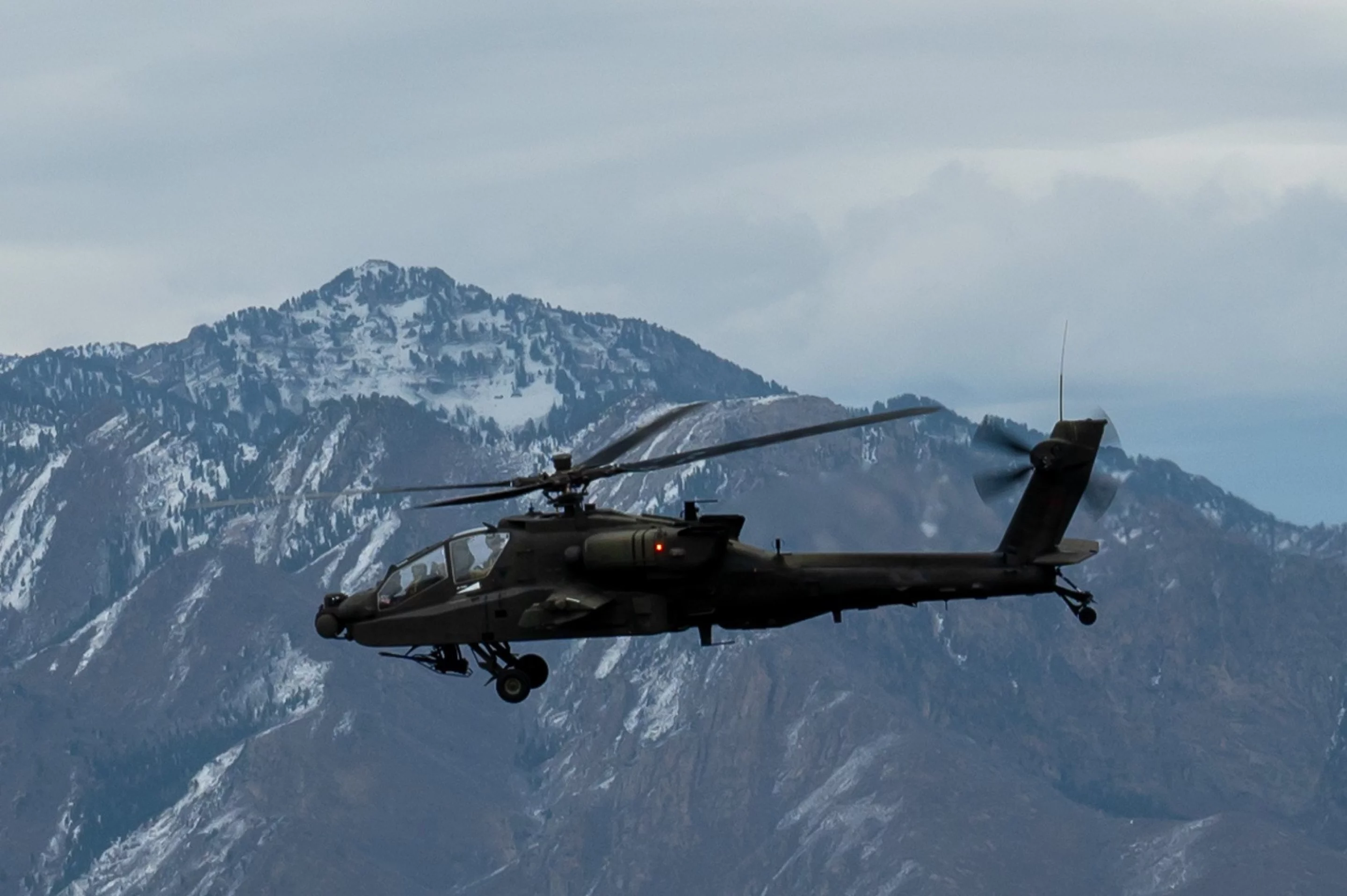 US Army Apache Hunts Drones with New Proximity-Fused Round