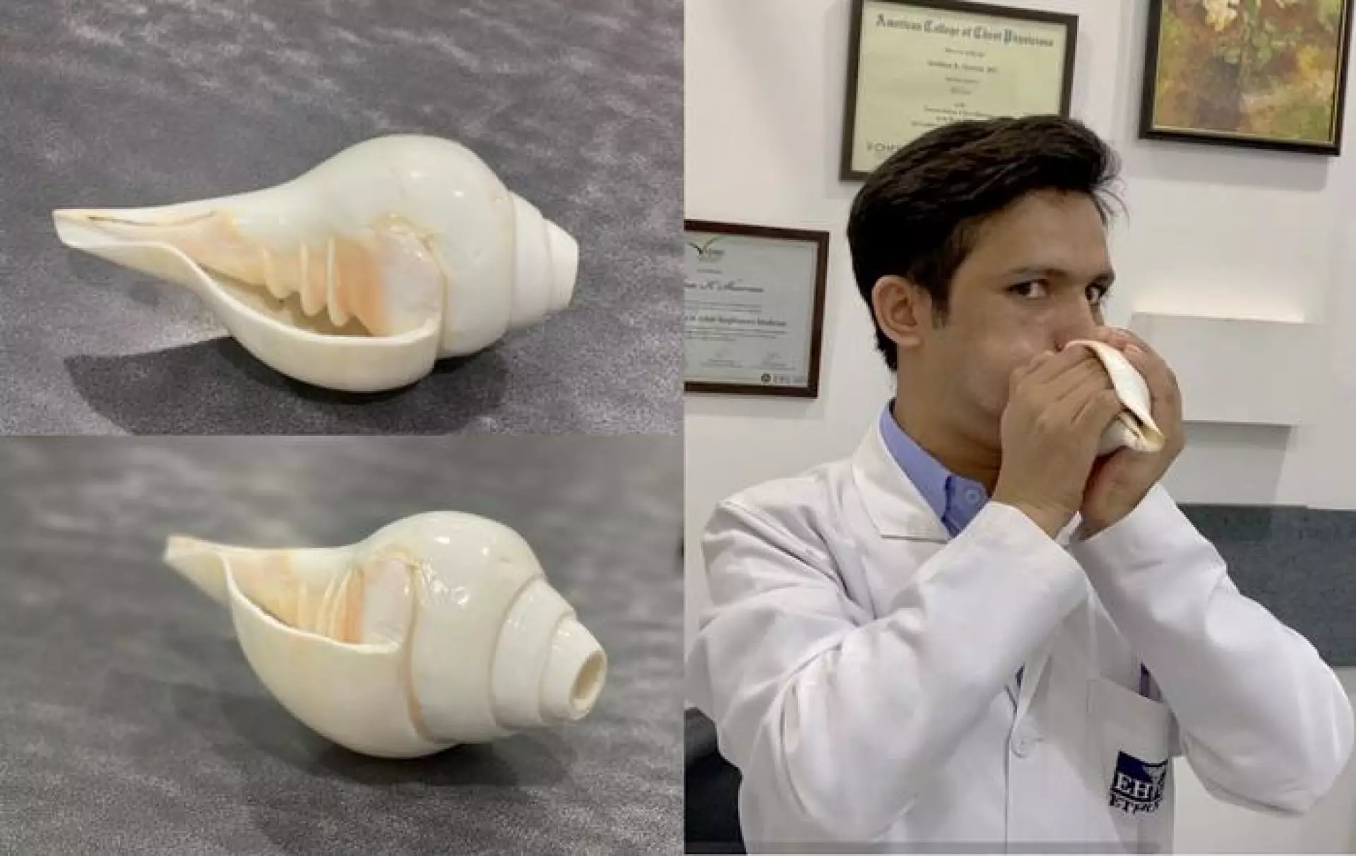 Conch shell blowing may ease sleep apnea symptoms