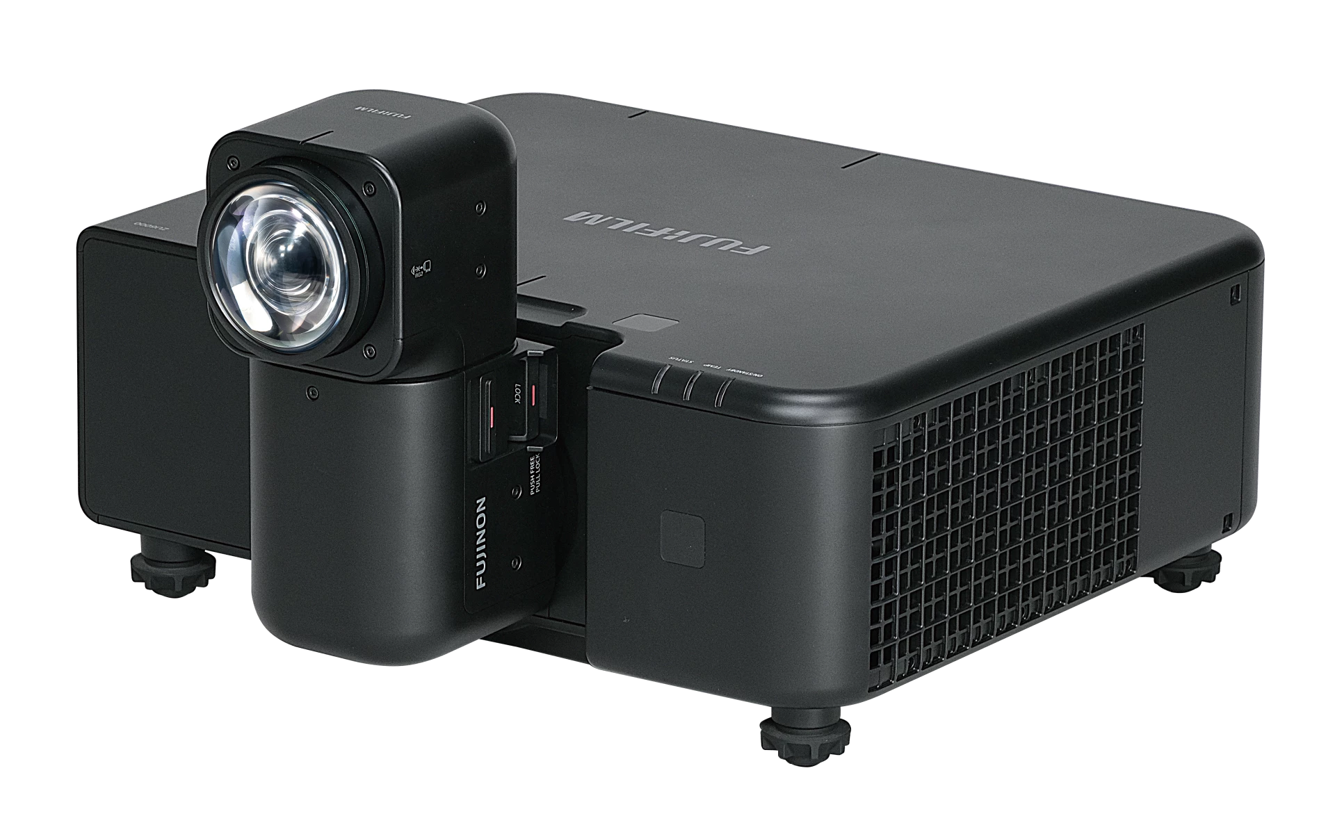 Googly-eyed 4K laser projector has rotating lens for ultimate flexibility