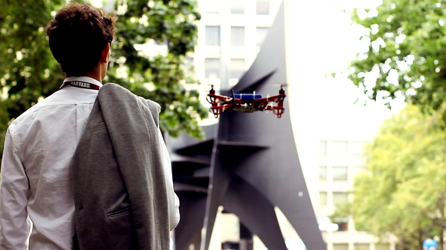 MIT's SkyCall system uses a drone to guide people around campus
