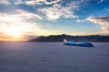 50 years in the making, a restored streamliner claims the land speed record
