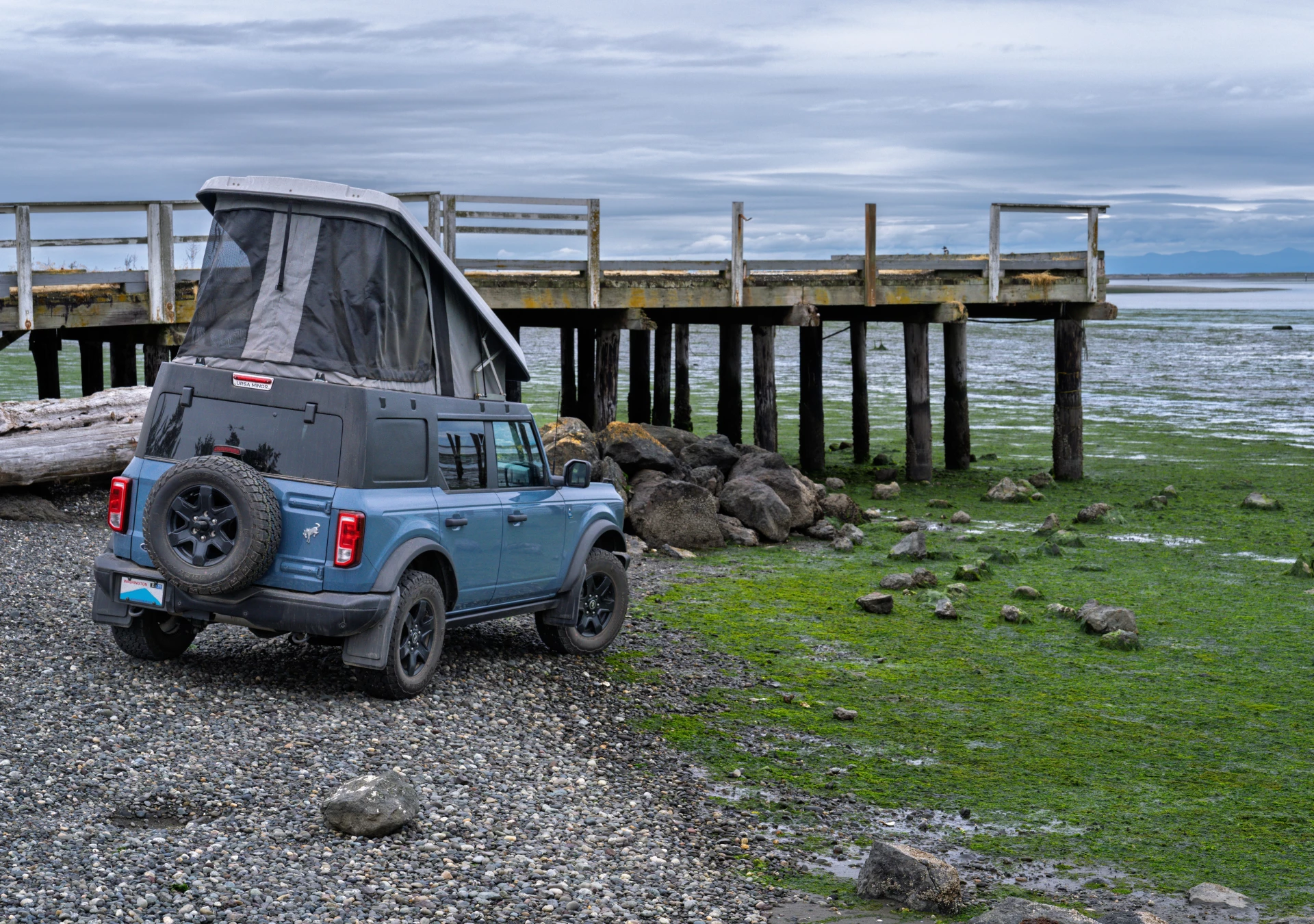 Ford Bronco Ursa Minor pop-up off-road adventure camper