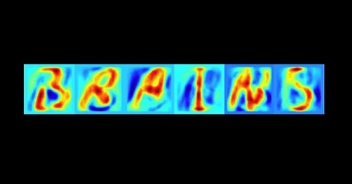 Scientists read peoples' brains to identify letters