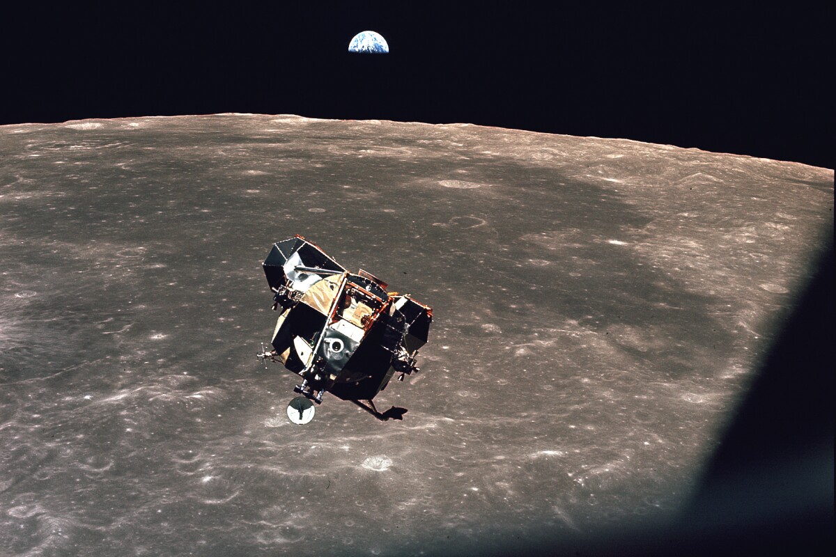 The Apollo 11 Ascent Stage may still be orbiting the Moon