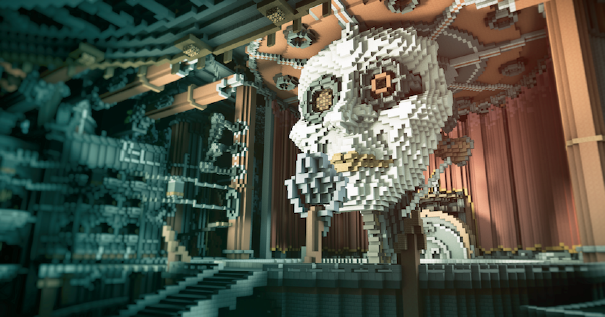 Art in the age of ones and zeros: Minecraft Art