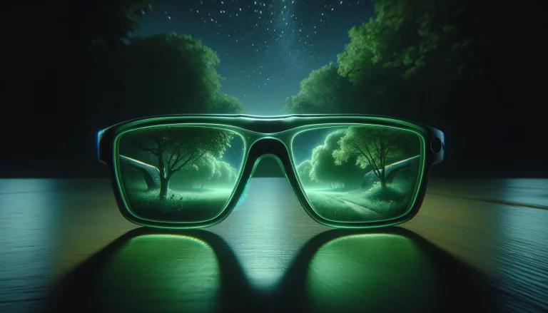 Night-vision lenses so thin and light that we can all see in the dark