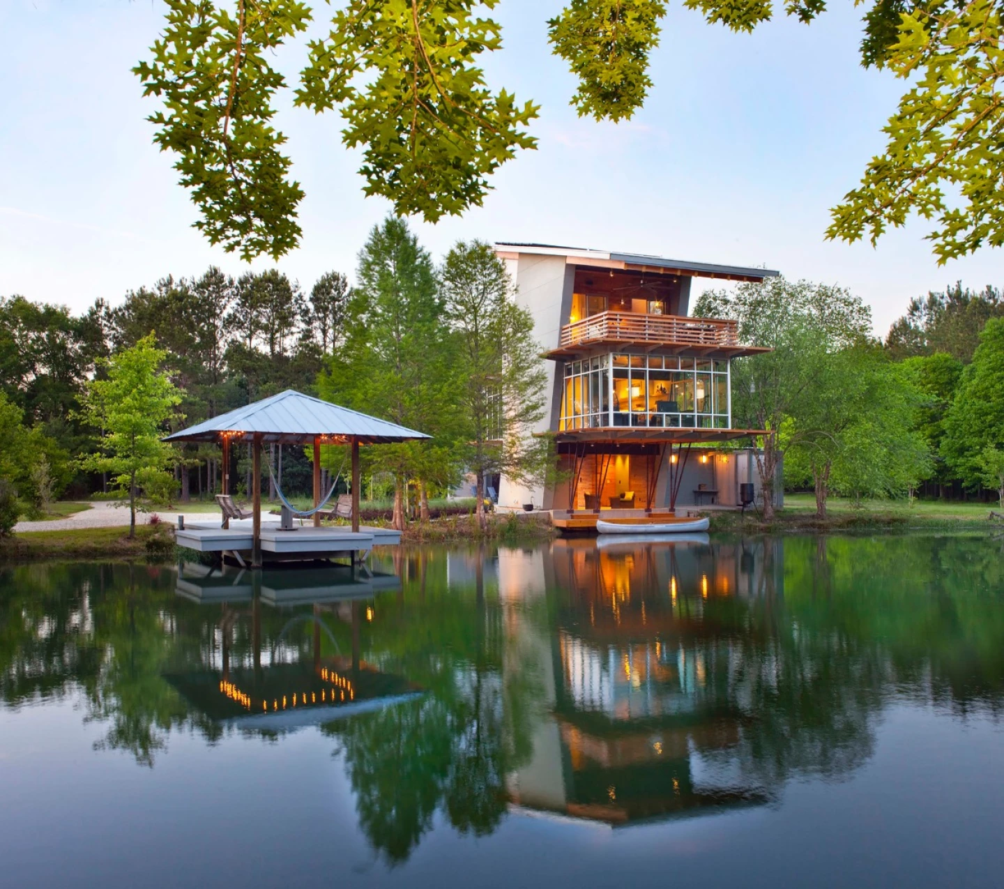 Luxurious and energy-efficient Pond House shoots for net zero