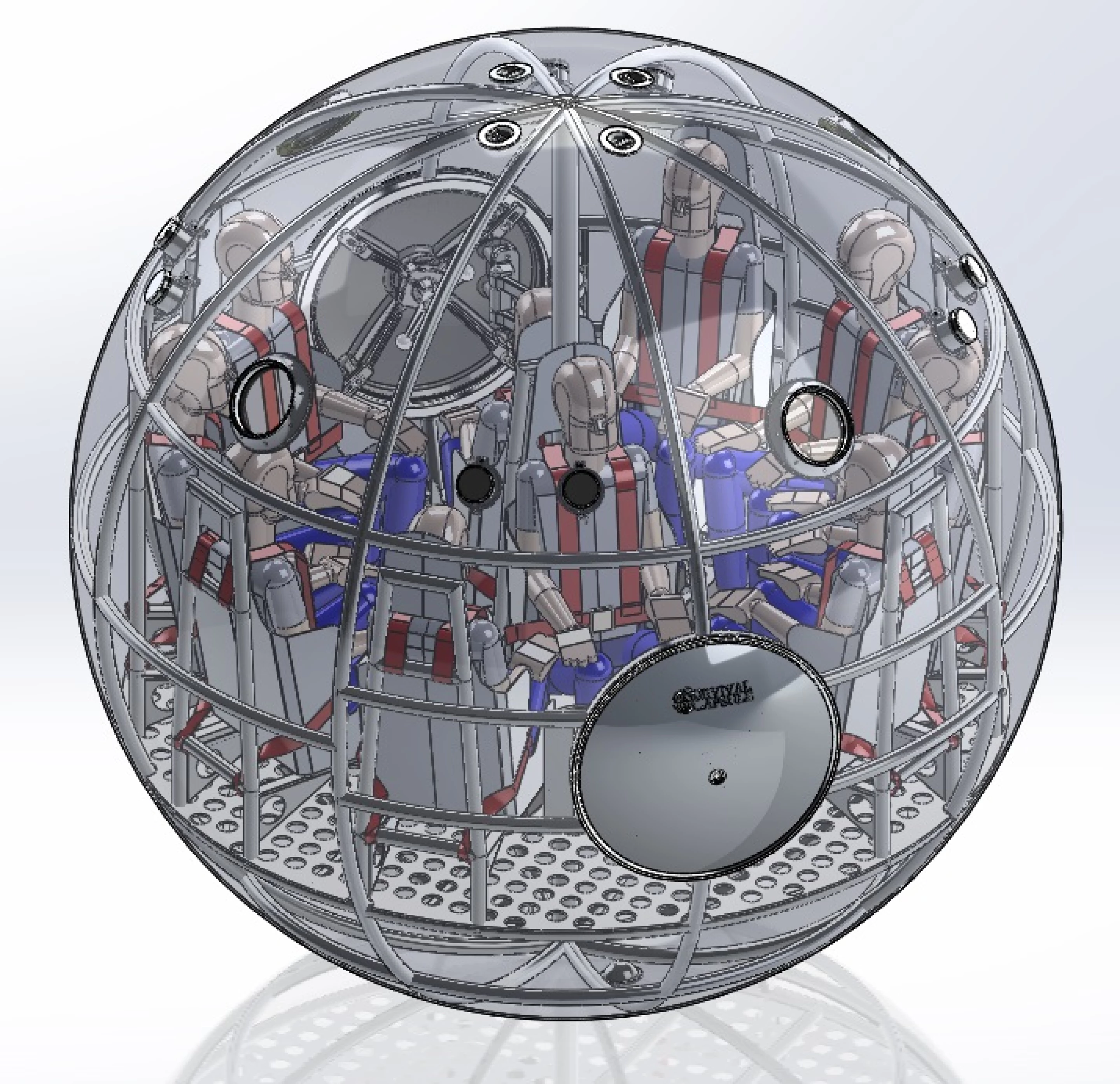 We check out Survival Capsules' tsunami survival pods