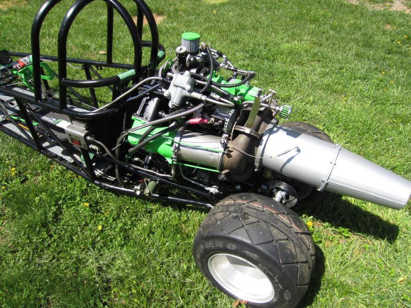 Jet-powered junior dragster for sale on eBay