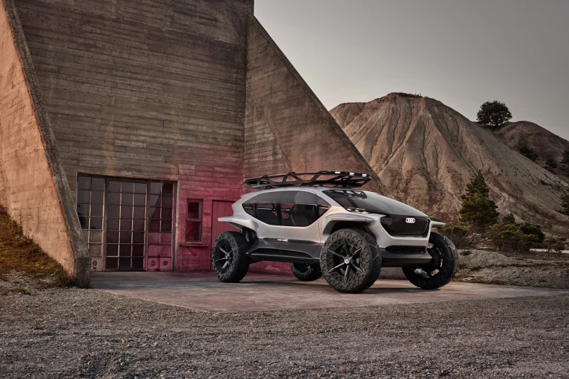 Audi bursts into Frankfurt with AI:Trail Quattro
