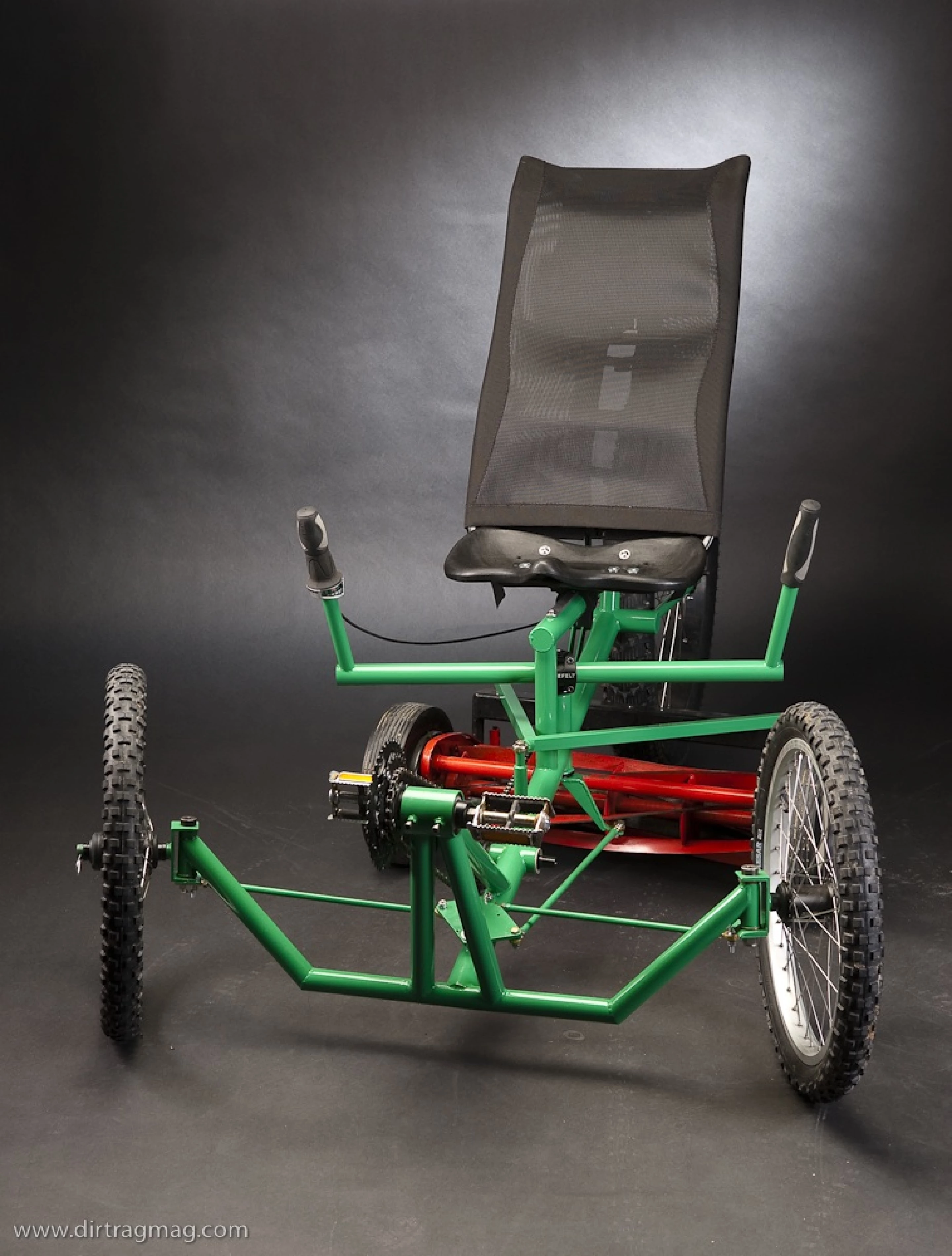 Going green on the greens - the Mow Cycle pedal-powered riding mower