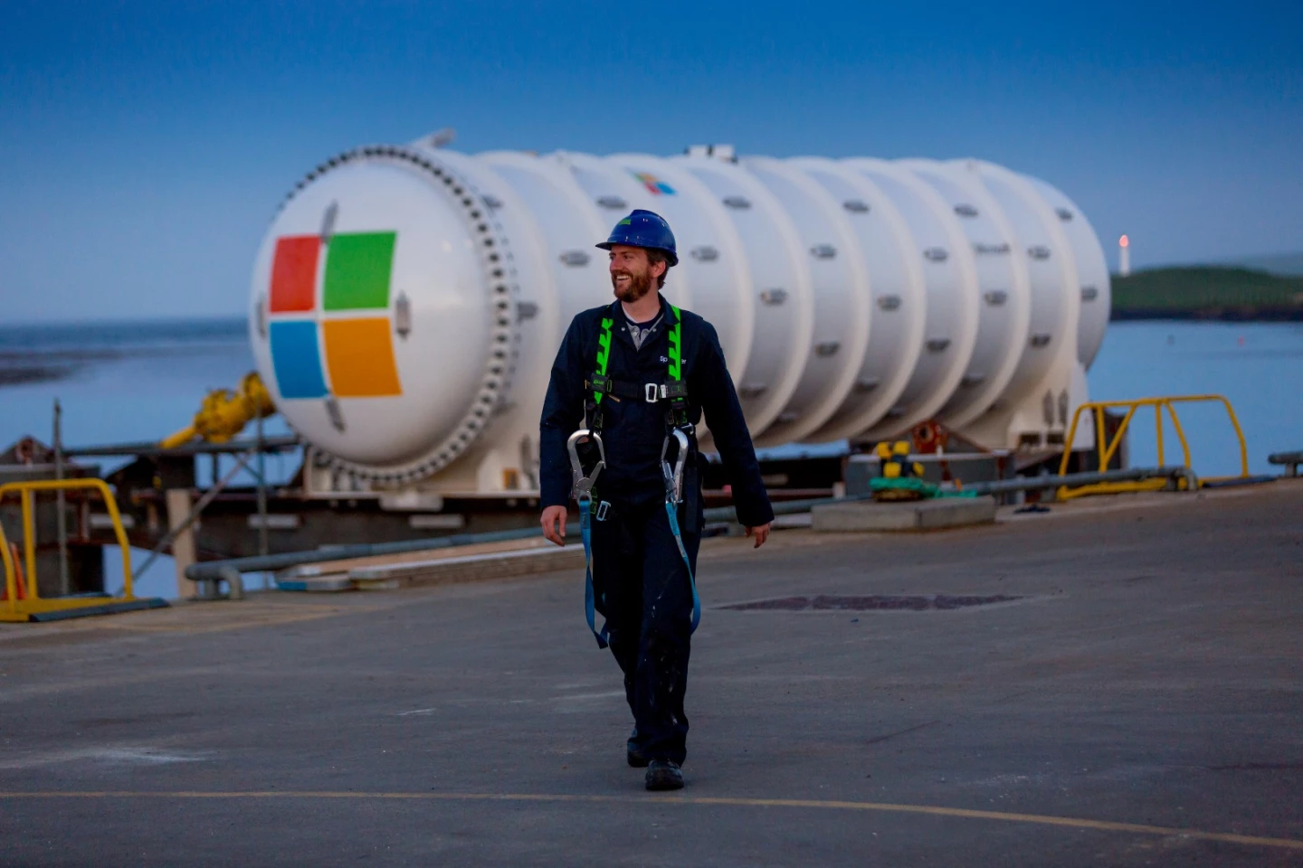 Microsoft deploys underwater data center off the coast of Scotland