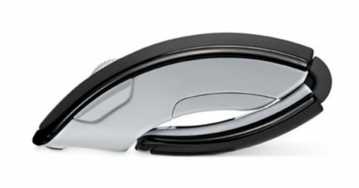 Microsoft's fold-up mouse