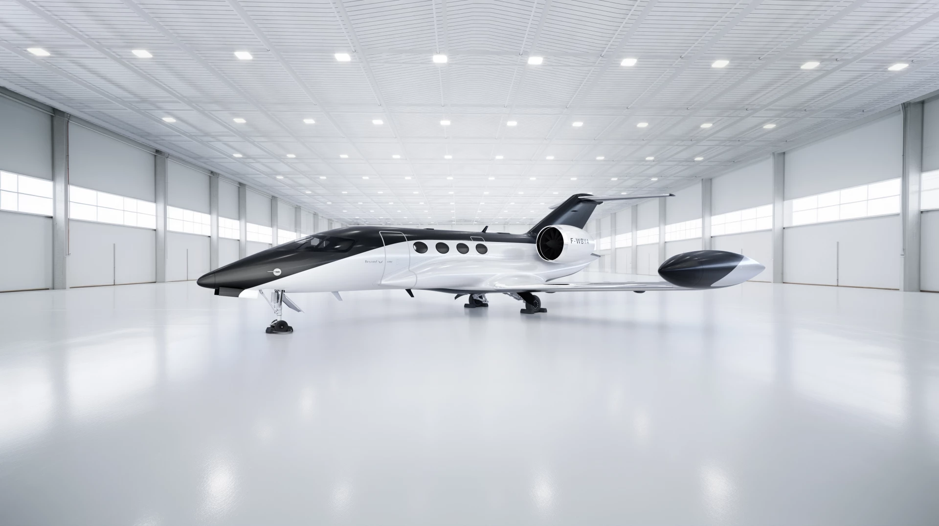 Next-gen hydrogen jet: 5X the range of electric, half the cabin noise