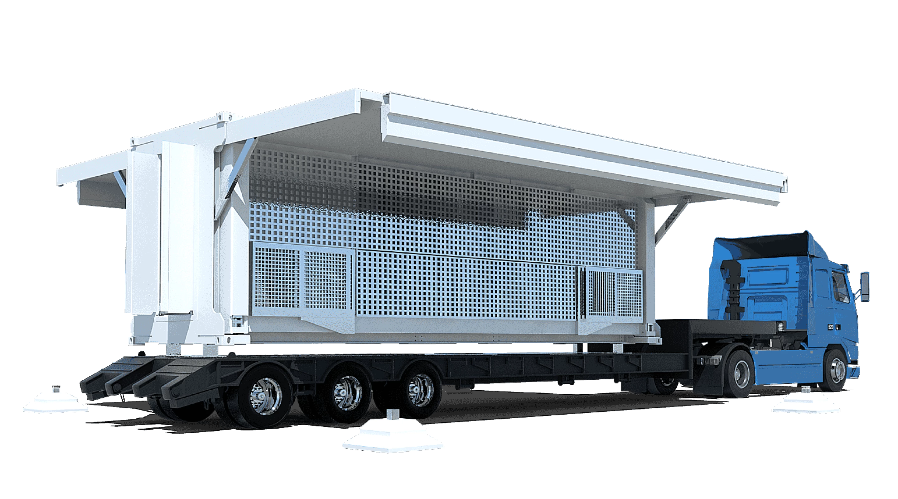 Kitted out modular house can unfold in eight minutes