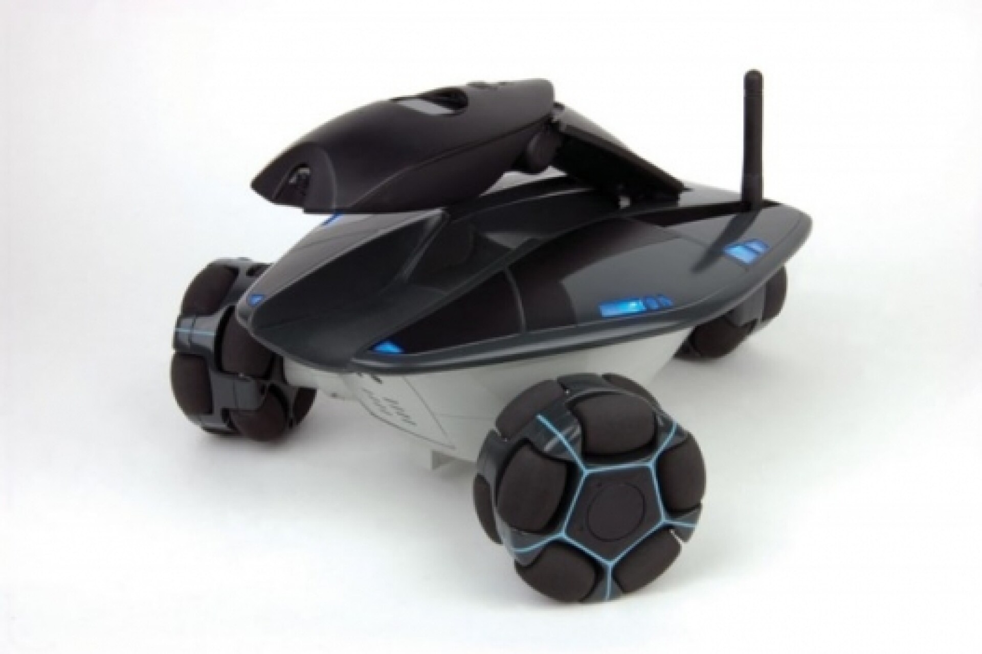 WowWee's Rovio: 3-wheeled, Wi-Fi enabled robotic home surveillance