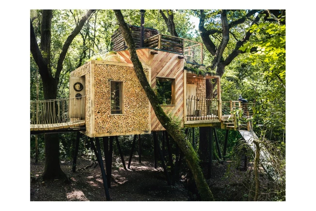 Luxury treehouse built for fun in the forest
