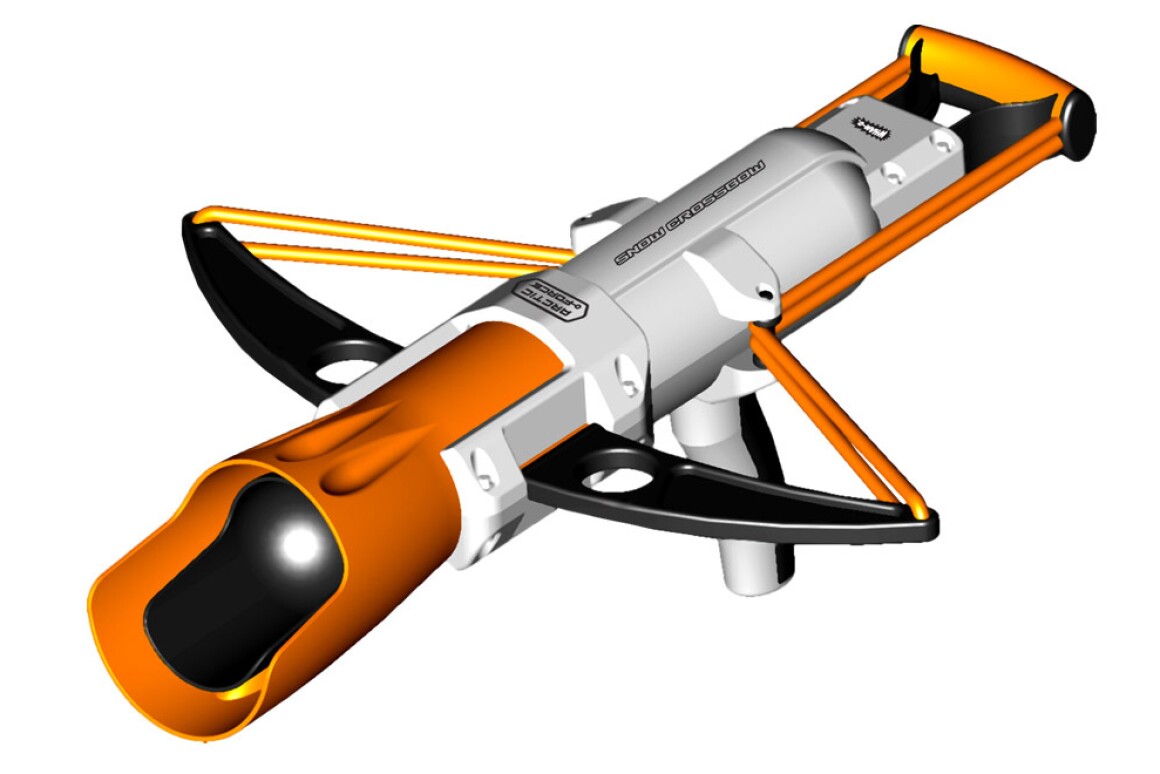 Crossbow Snow Launcher goes one up in 'cold war' arms race