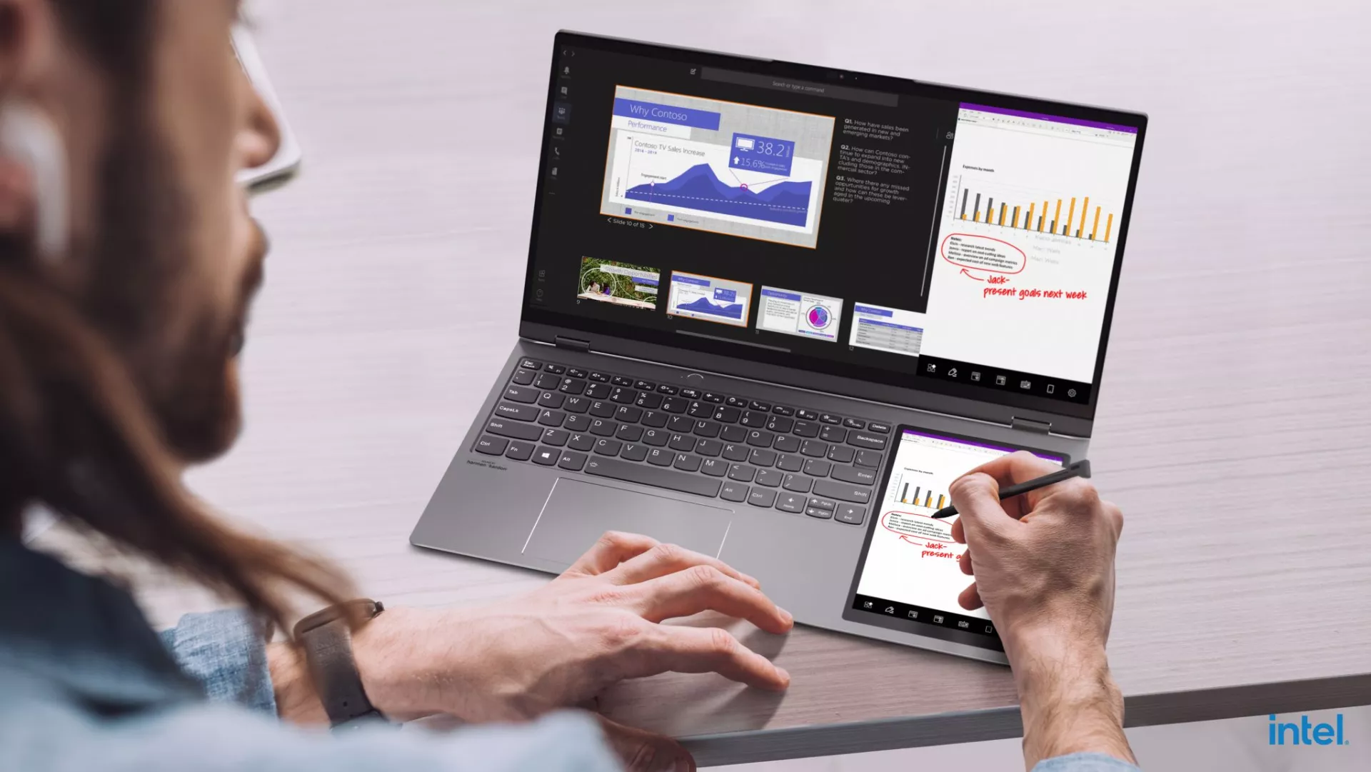 Lenovo treats latest business laptop to handy secondary touchscreen